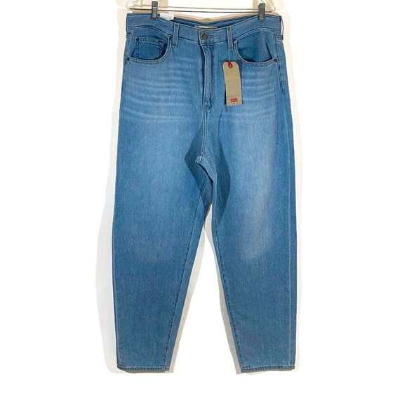 Levi's | Jeans | Nwt Levis Premium High Loose Taper Blue Jeans | Poshmark